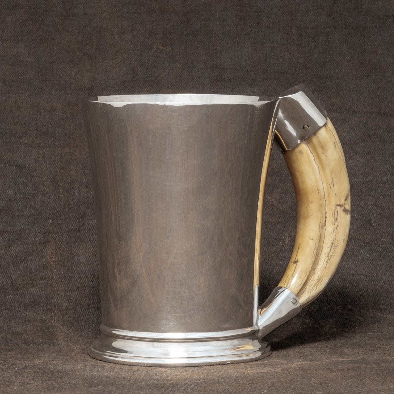 Silver Tankard with Boar Tusk Handle – Bentleys London