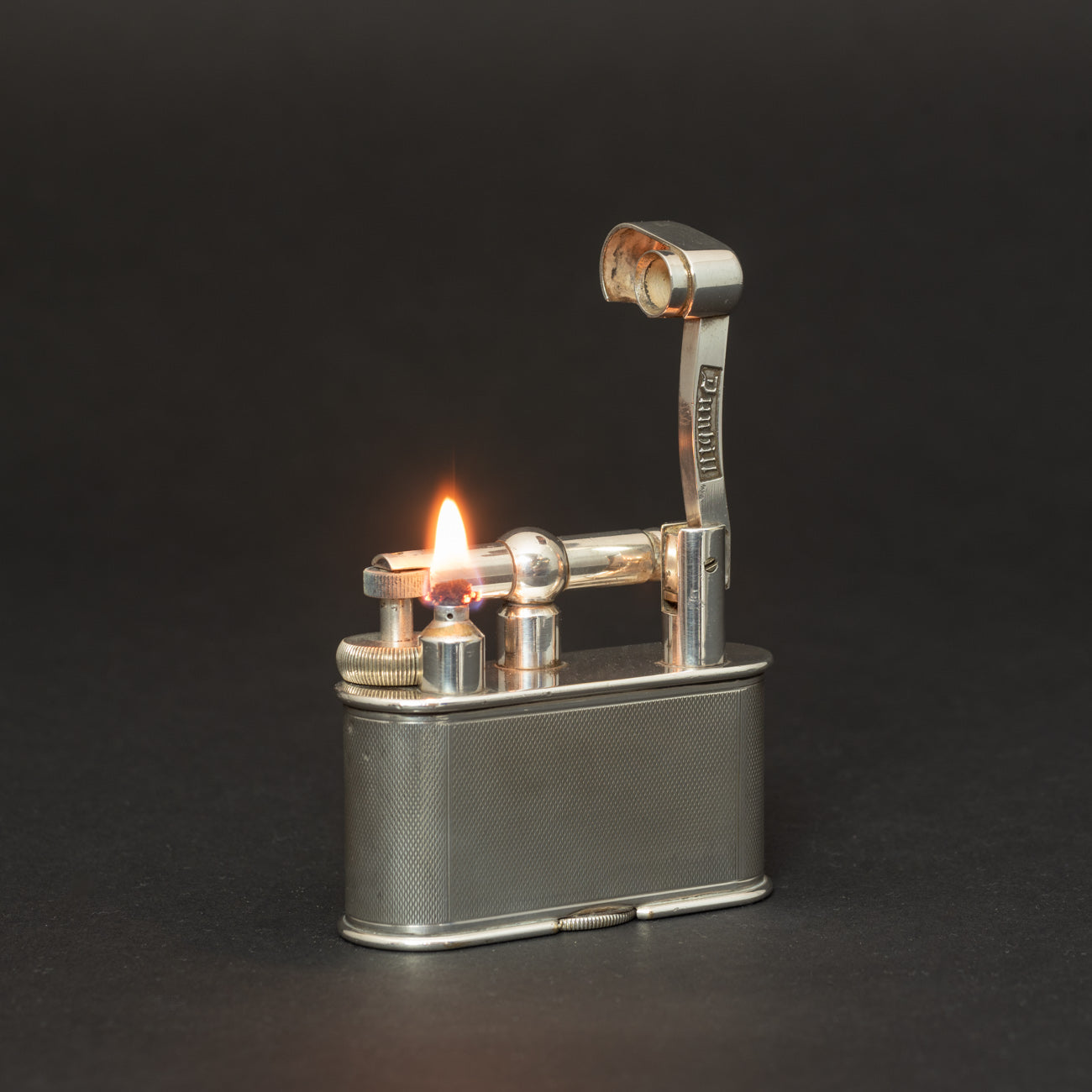 Dunhill Silver Plated Half Giant Table Lighter – Bentleys London