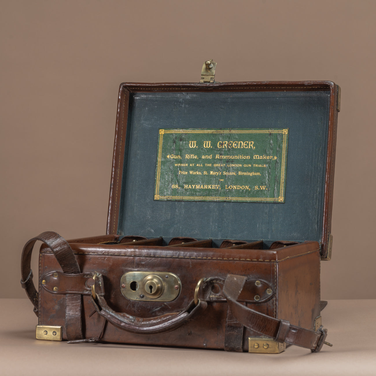 Cartridge Magazine with Polished Brass Corners – Bentleys London