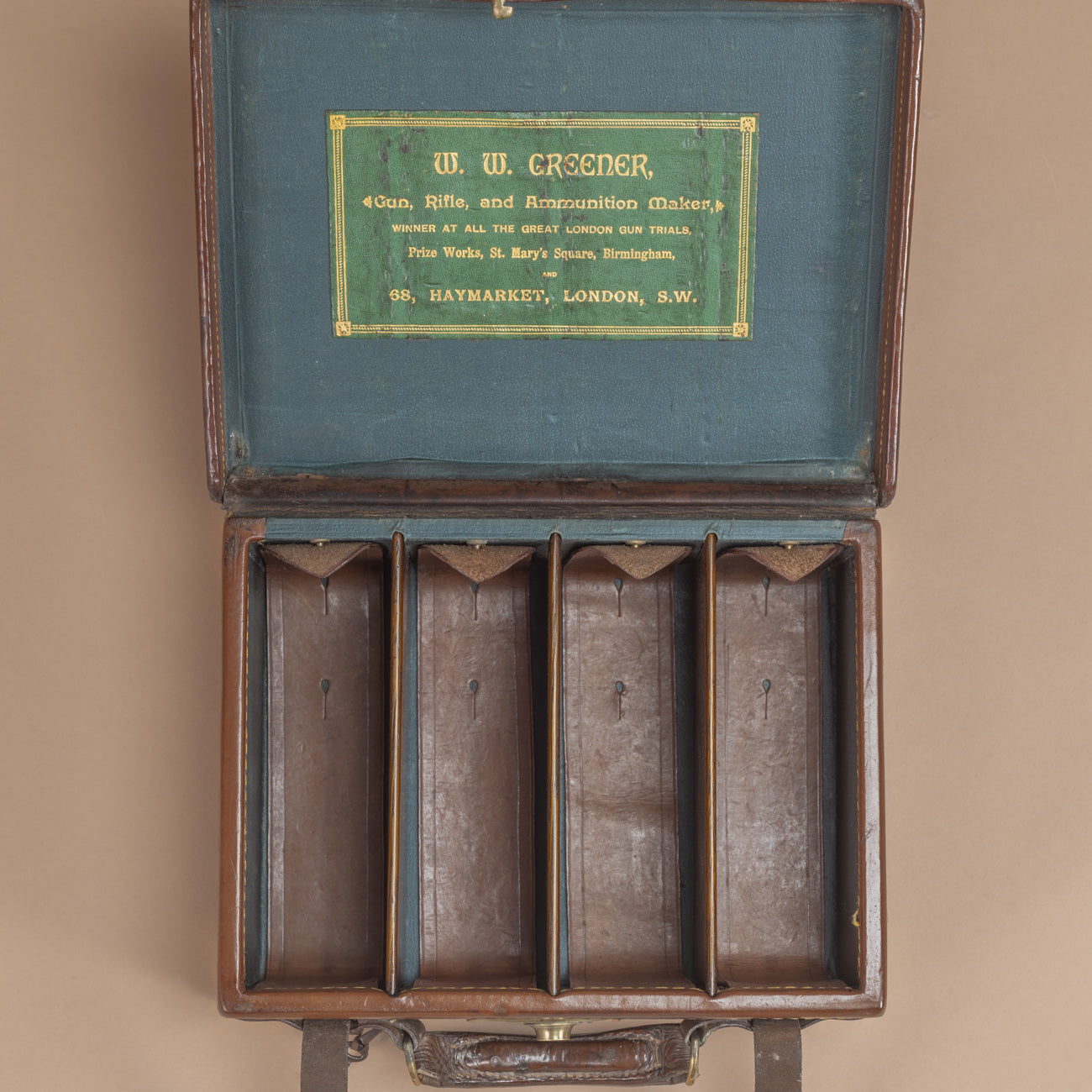 Cartridge Magazine with Polished Brass Corners – Bentleys London