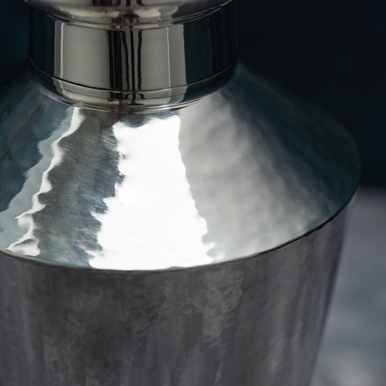 Hammered Silver Cocktail Shaker – Bentleys London