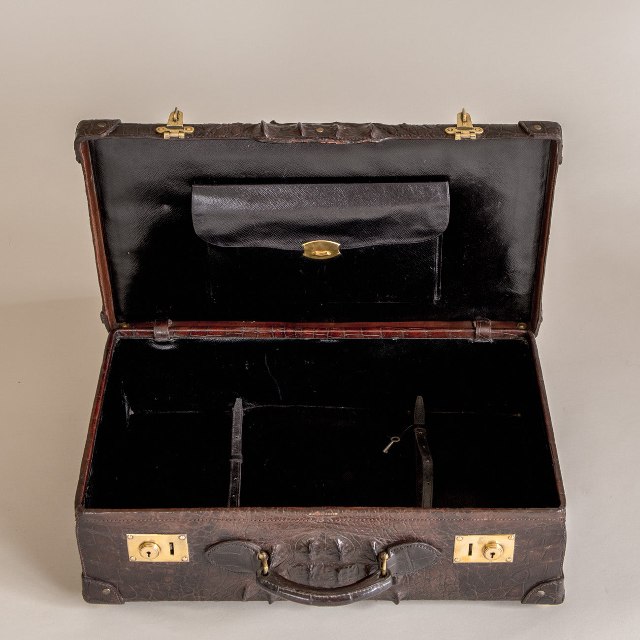 Hornback Crocodile Skin Suitcase – Bentleys London