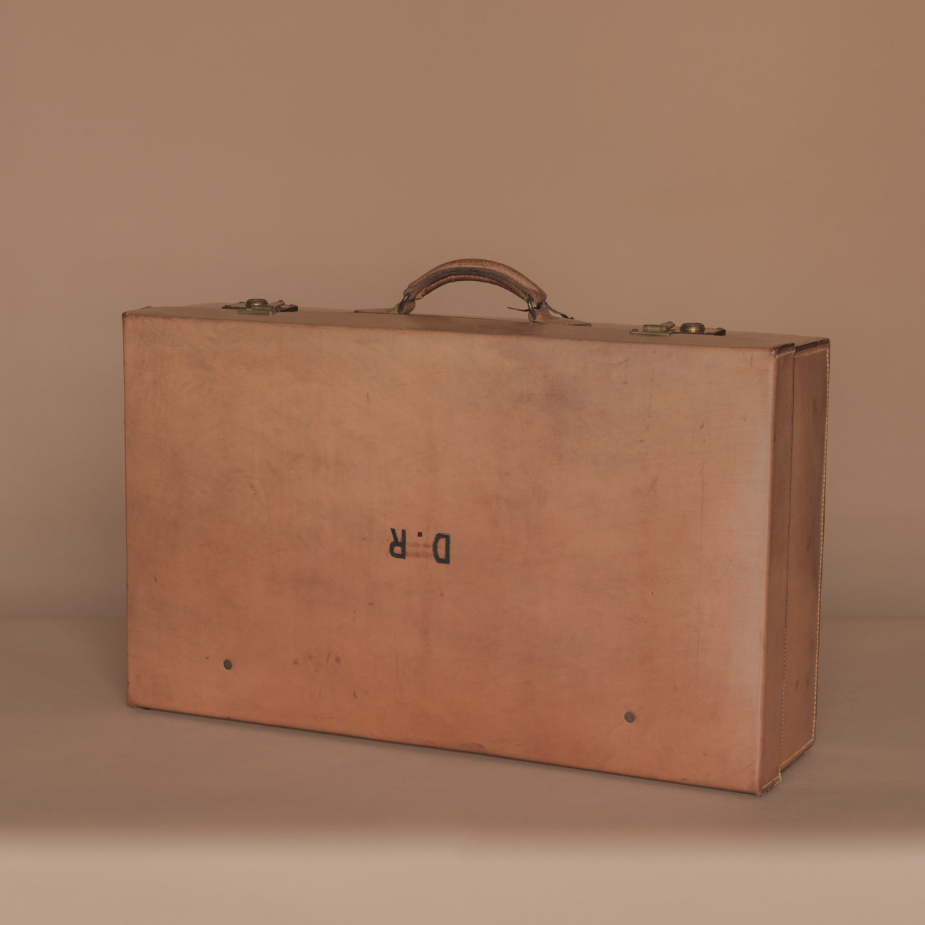 Large Tan Leather Suitcase – Bentleys London