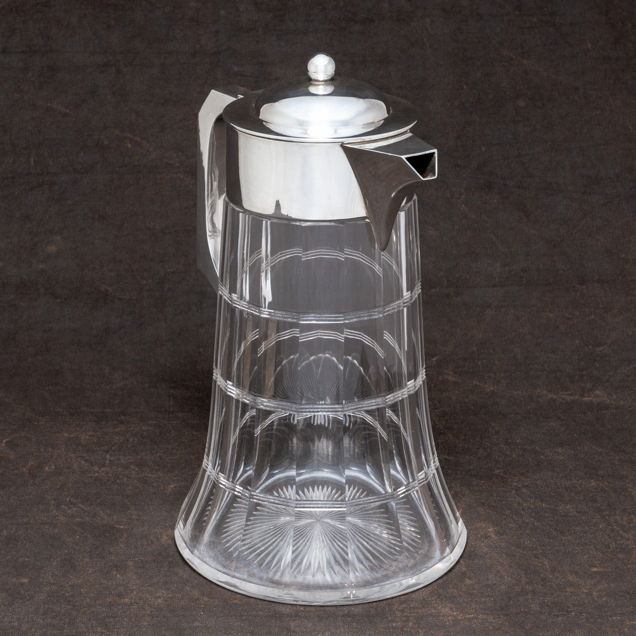Large Silver Mounted Cut Glass Jug – Bentleys London