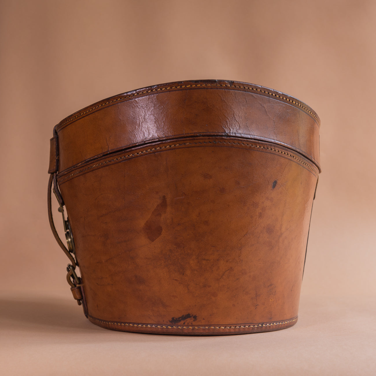 Bentleys London | Shop Vintage Luggage | Leather Top Hat Bucket