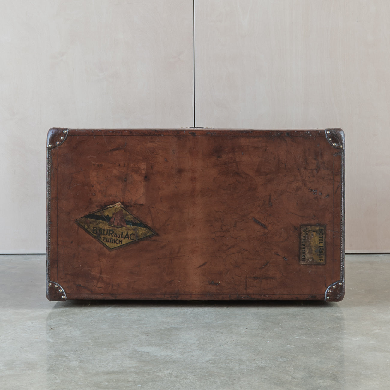 Louis Vuitton Leather Steamer Trunk – Bentleys London
