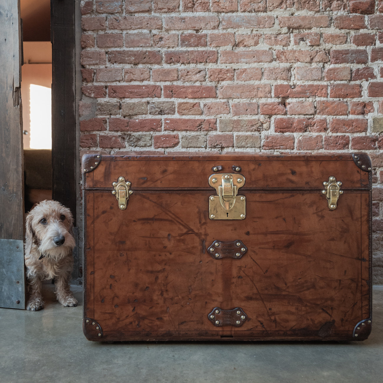 Louis Vuitton Leather Steamer Trunk – Bentleys London