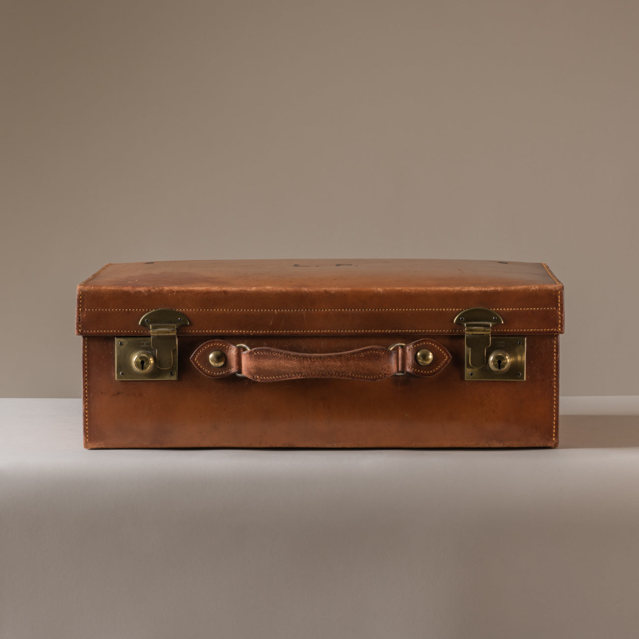 Tan Leather Suitcase – Bentleys London