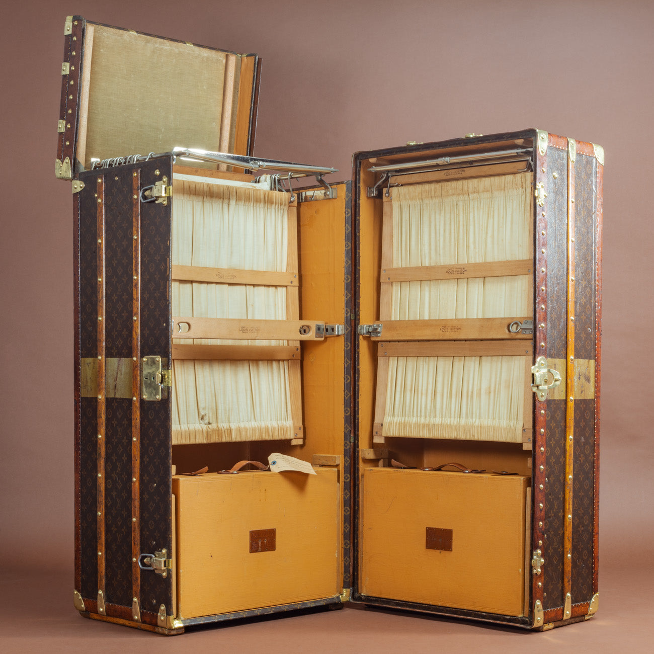 Bentleys London | Shop Vintage Luggage | Pair of Large Louis Vuitton ...