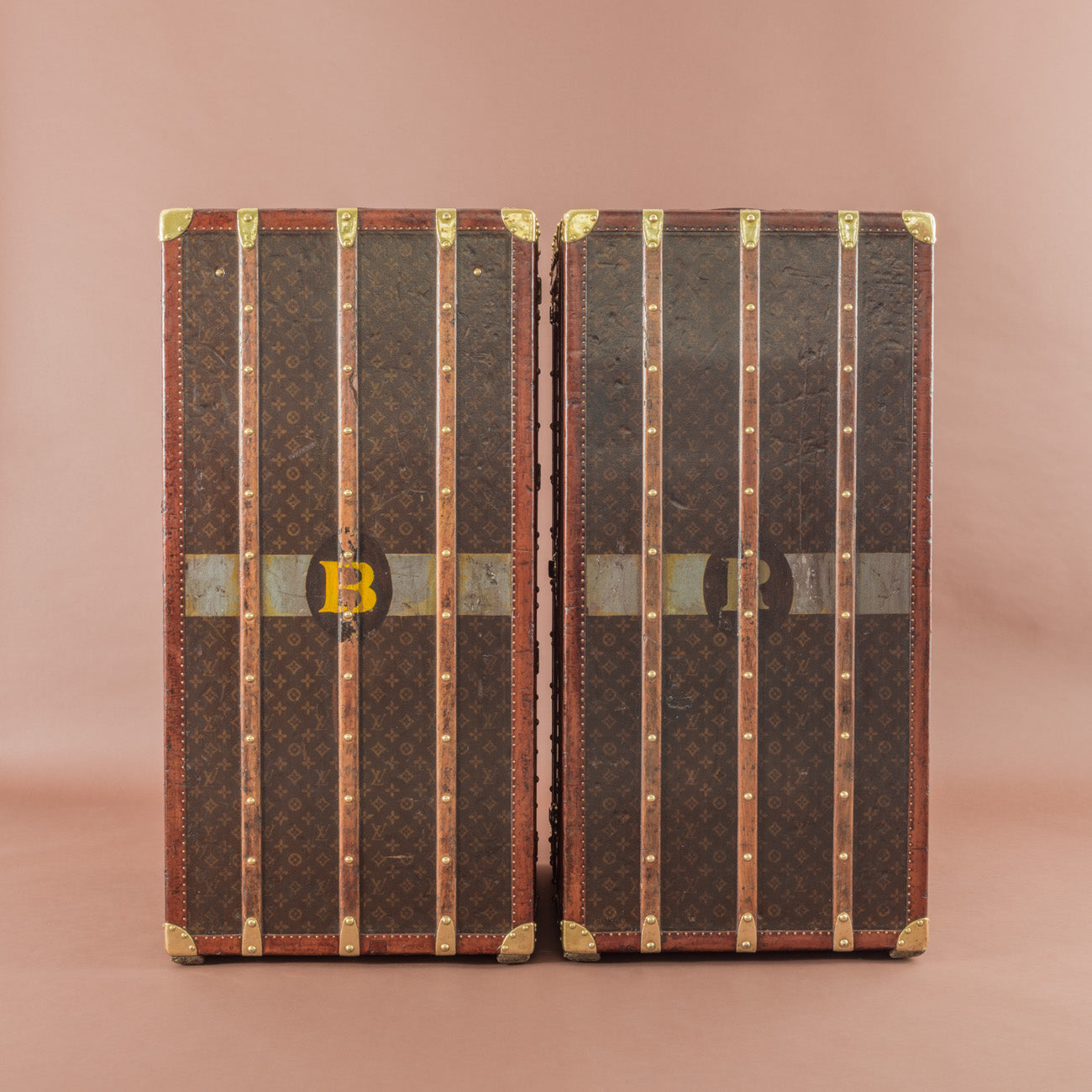 Bentleys London | Shop Vintage Luggage | Pair of Large Louis Vuitton ...