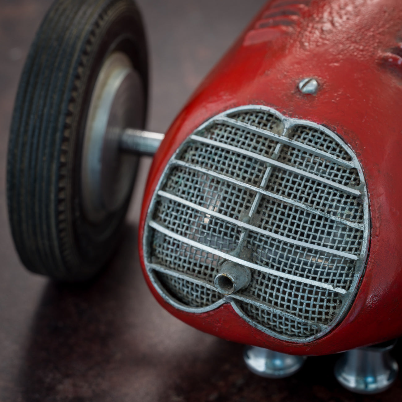 Red Metal Body Track Rail Race Car – Bentleys London