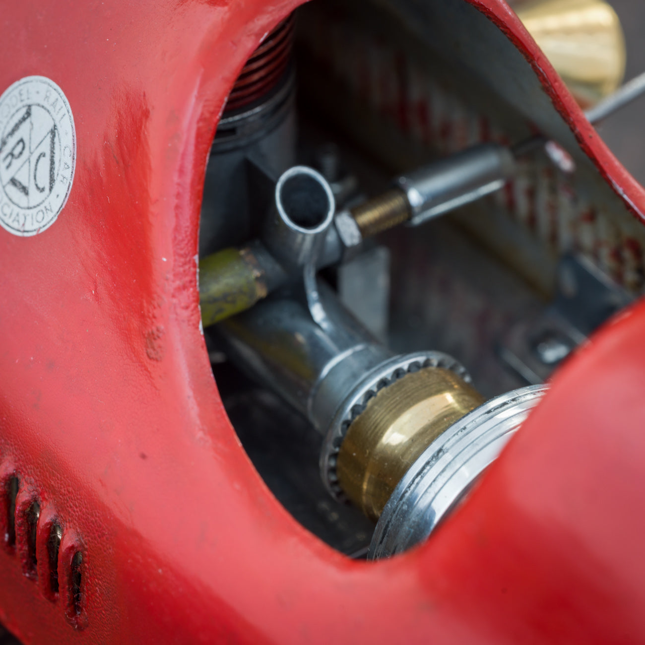 Red Metal Body Track Rail Race Car – Bentleys London