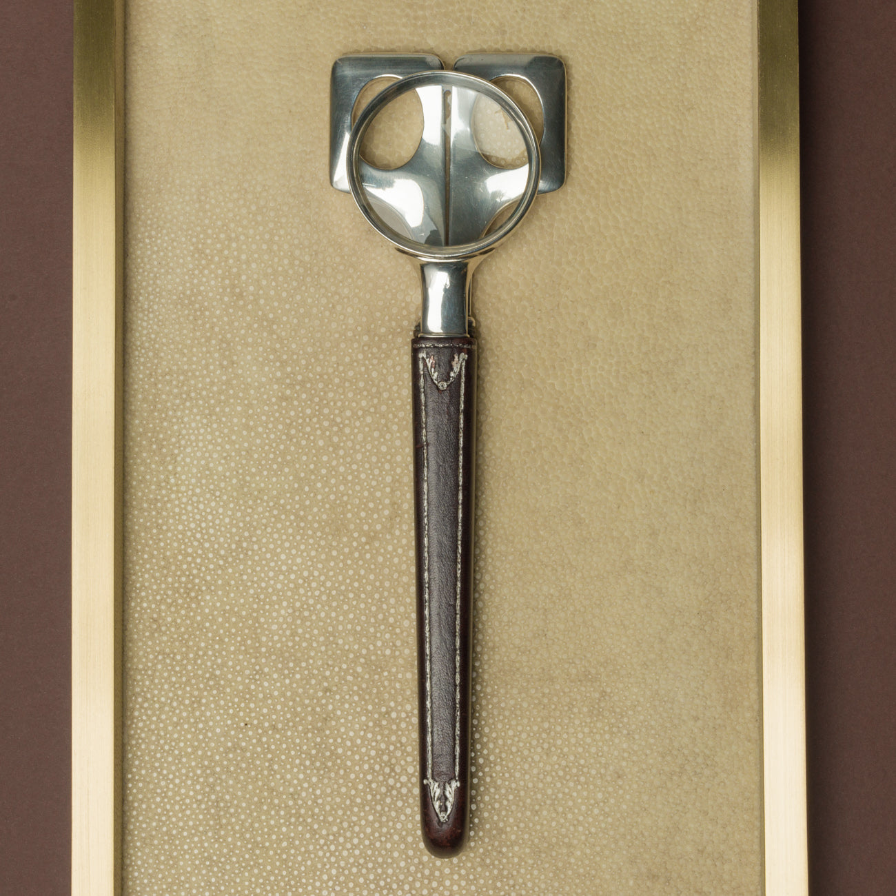 Leather Cased Silver Desk Set – Bentleys London