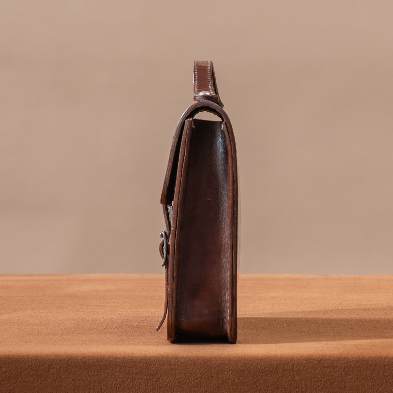 Small Dark Brown Leather Briefcase – Bentleys London