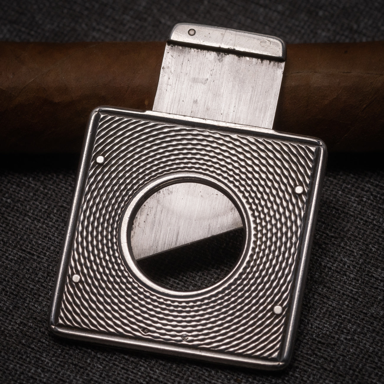 Silver Pocket Cigar Cutter – Bentleys London