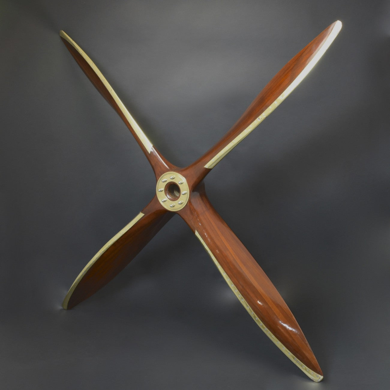 Small Mahogany Four Blade Propeller – Bentleys London
