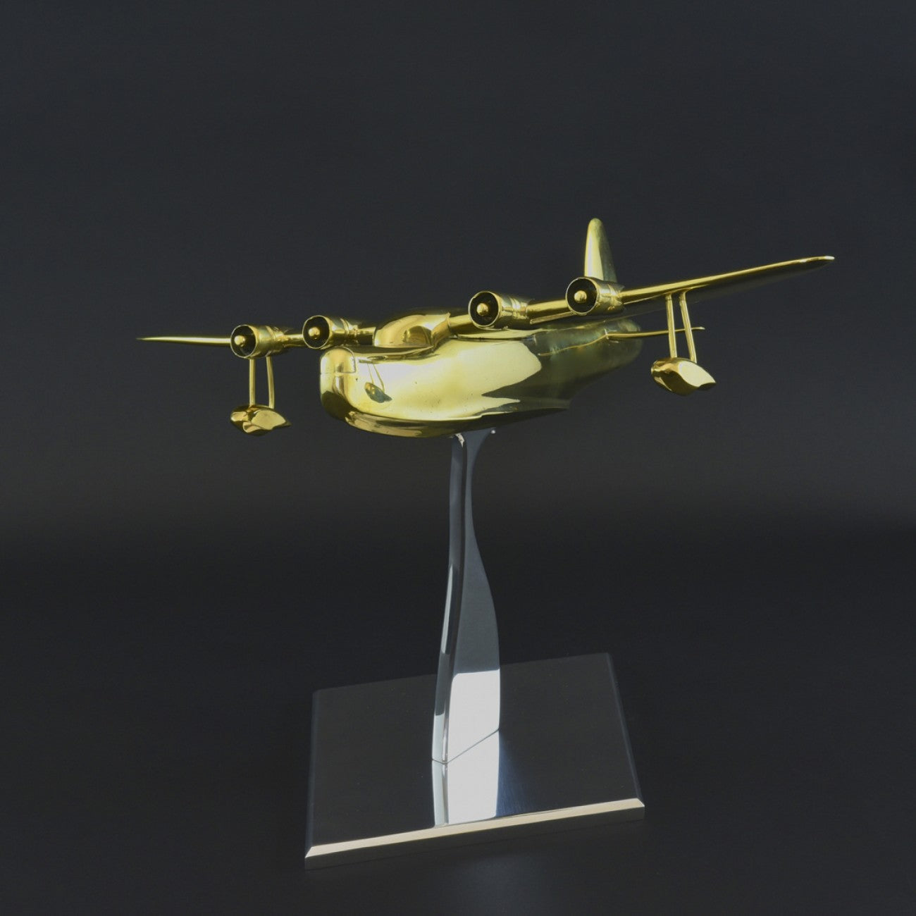 Sunderland Flying Boat Brass Model – Bentleys London