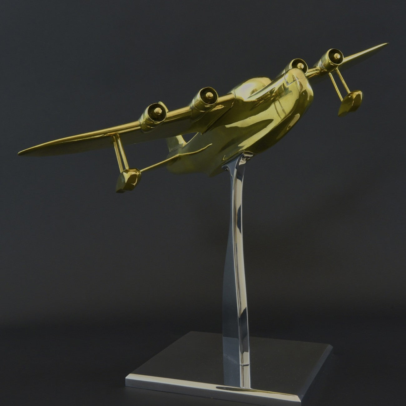 Sunderland Flying Boat Brass Model – Bentleys London