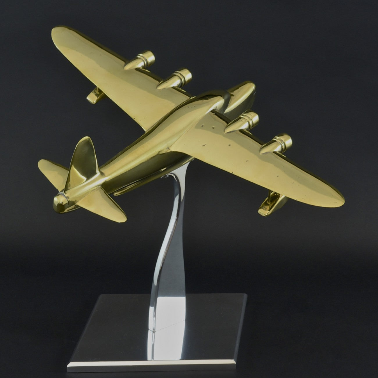 Sunderland Flying Boat Brass Model – Bentleys London