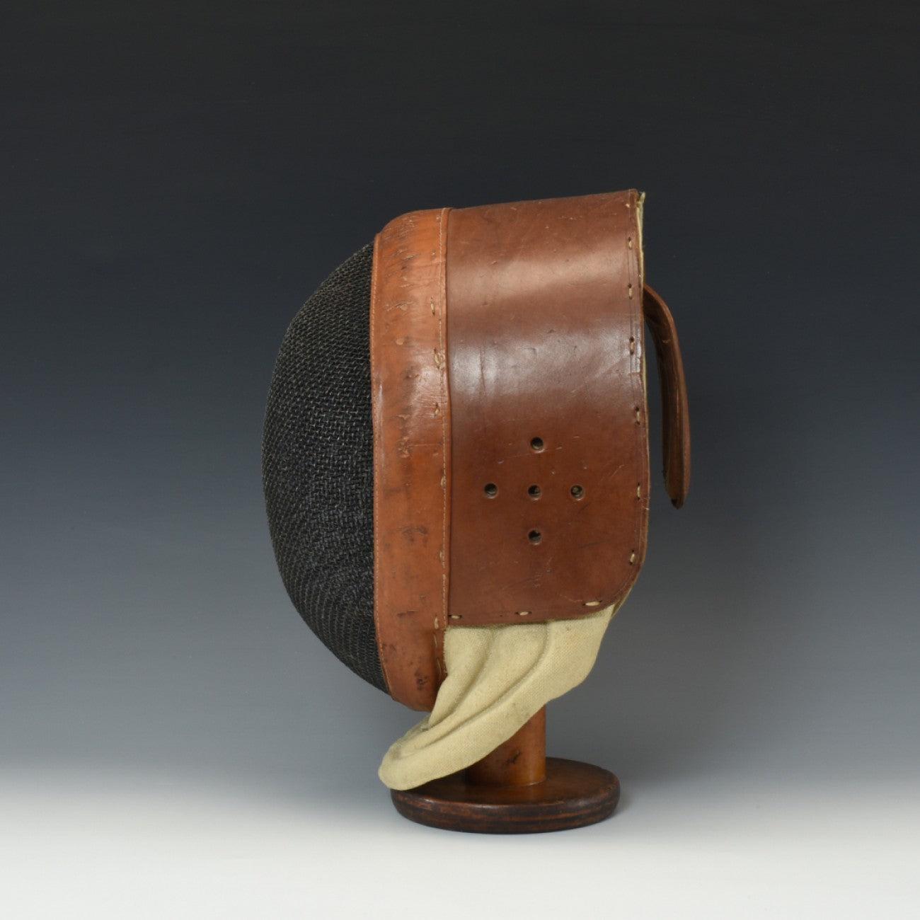 Leather and Steel Mesh Fencing Masks – Bentleys London