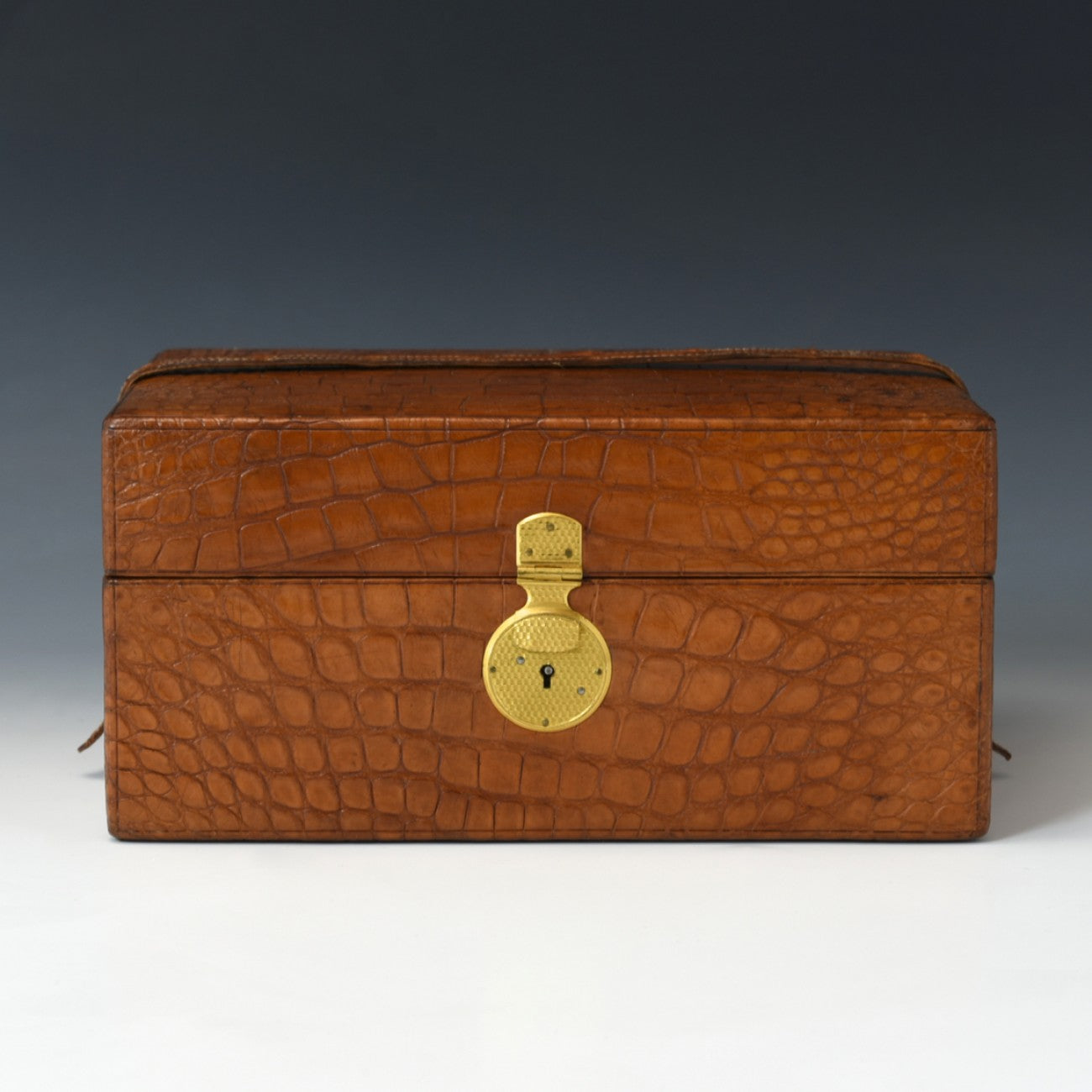 Crocodile Skin Fitted Box – Bentleys London