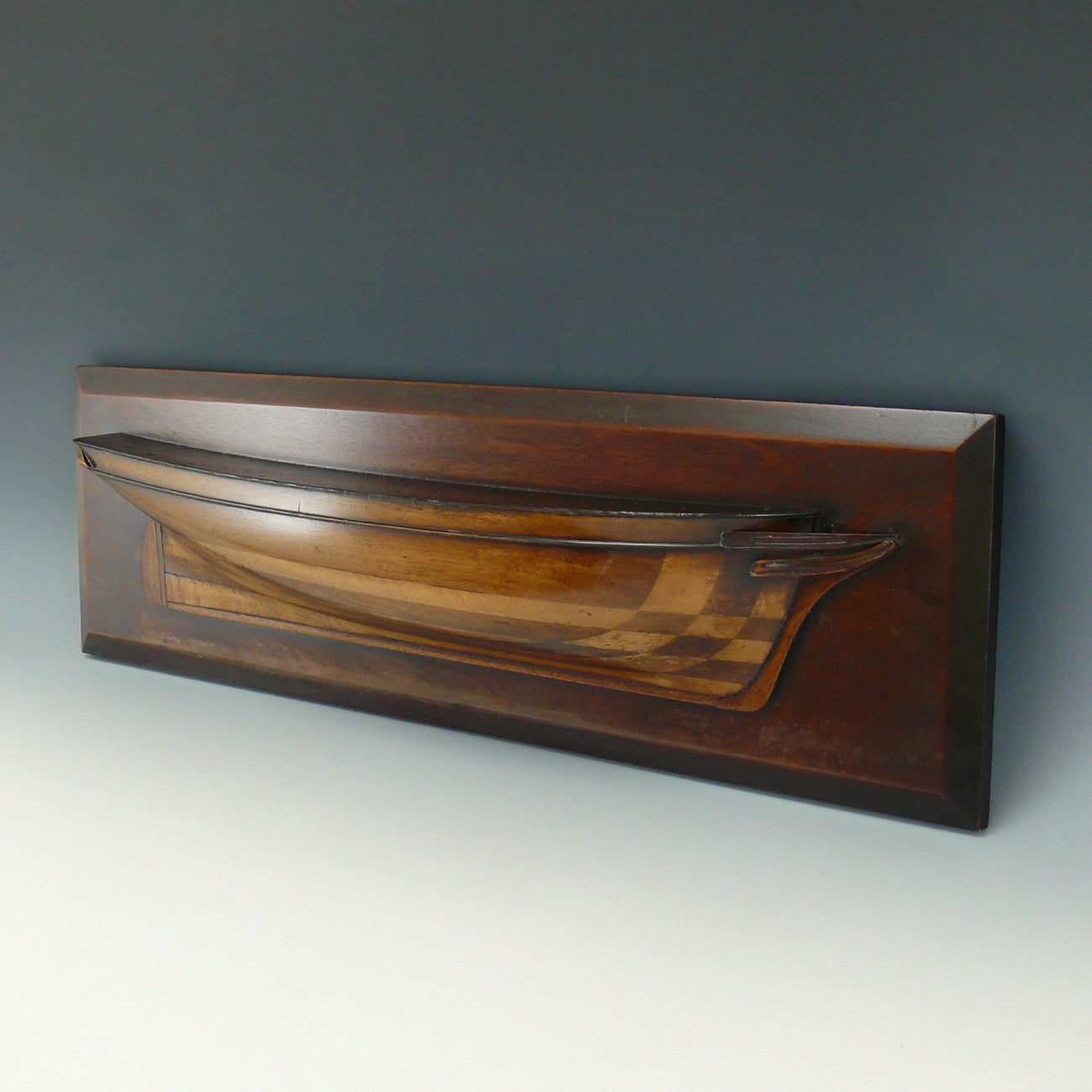 Striped Half Hull Boat Model – Bentleys London