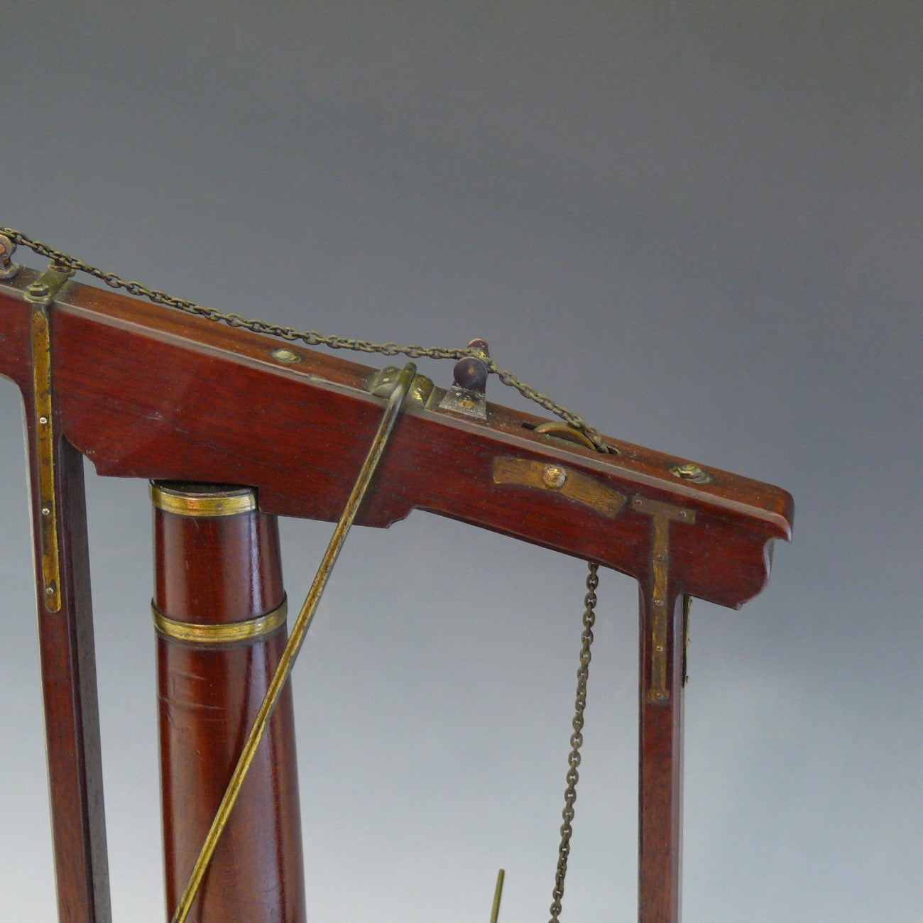 Victorian Wooden Scale Model Crane – Bentleys London