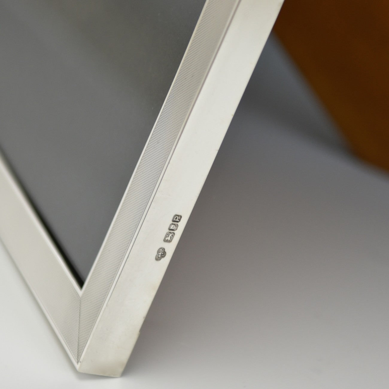 Silver Engine Turned Frame – Bentleys London