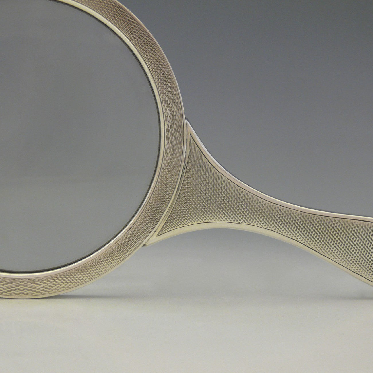 Engine Turned Silver Magnifying Glass – Bentleys London