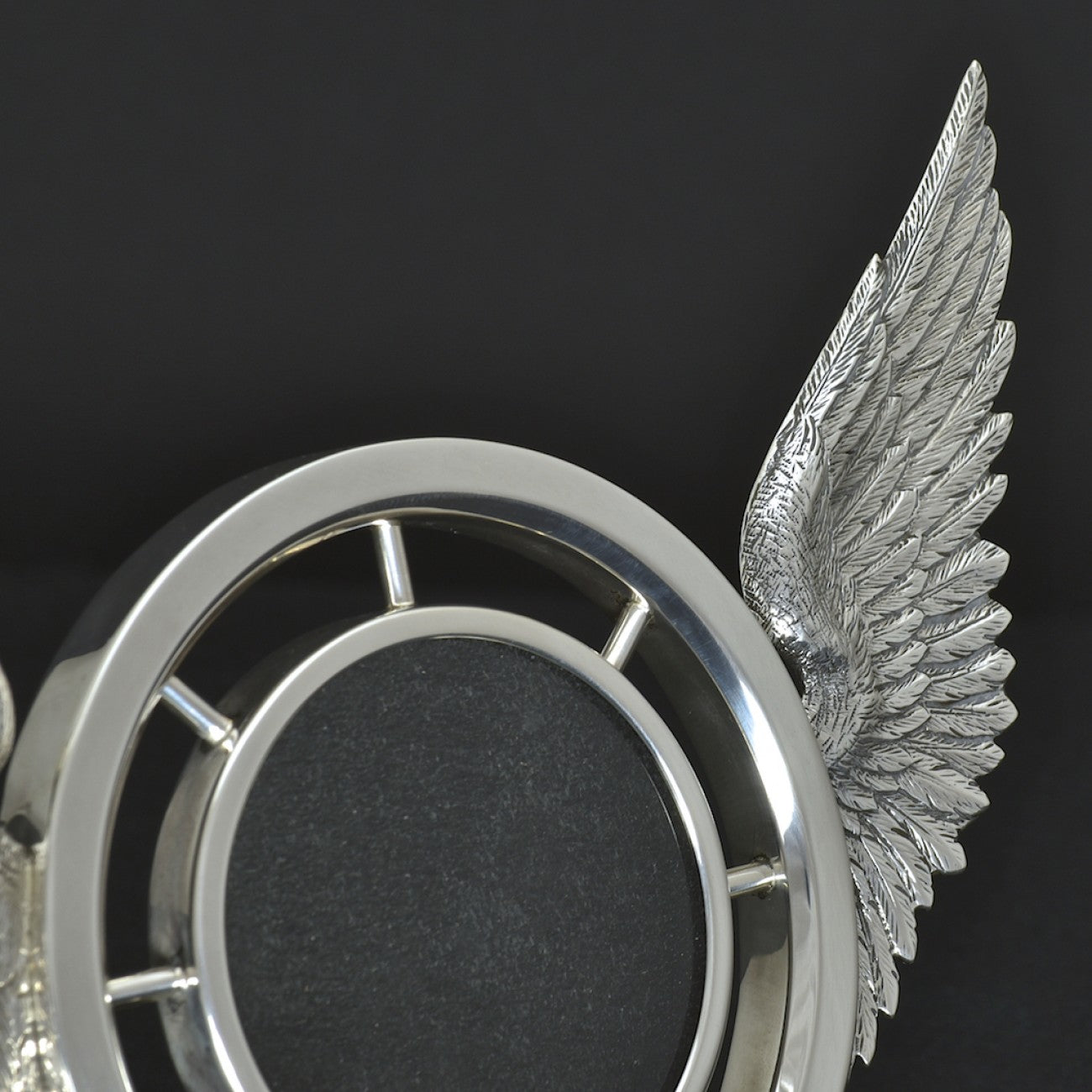 Silver 'Winged Wheel' Frame – Bentleys London