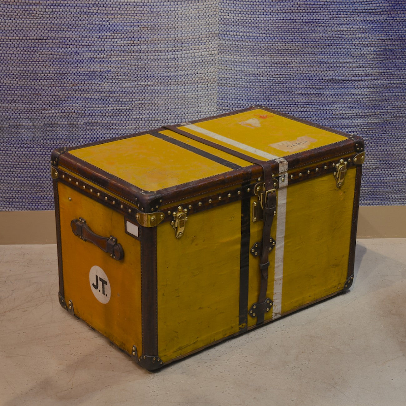 Yellow Louis Vuitton Steamer Trunk – Bentleys London