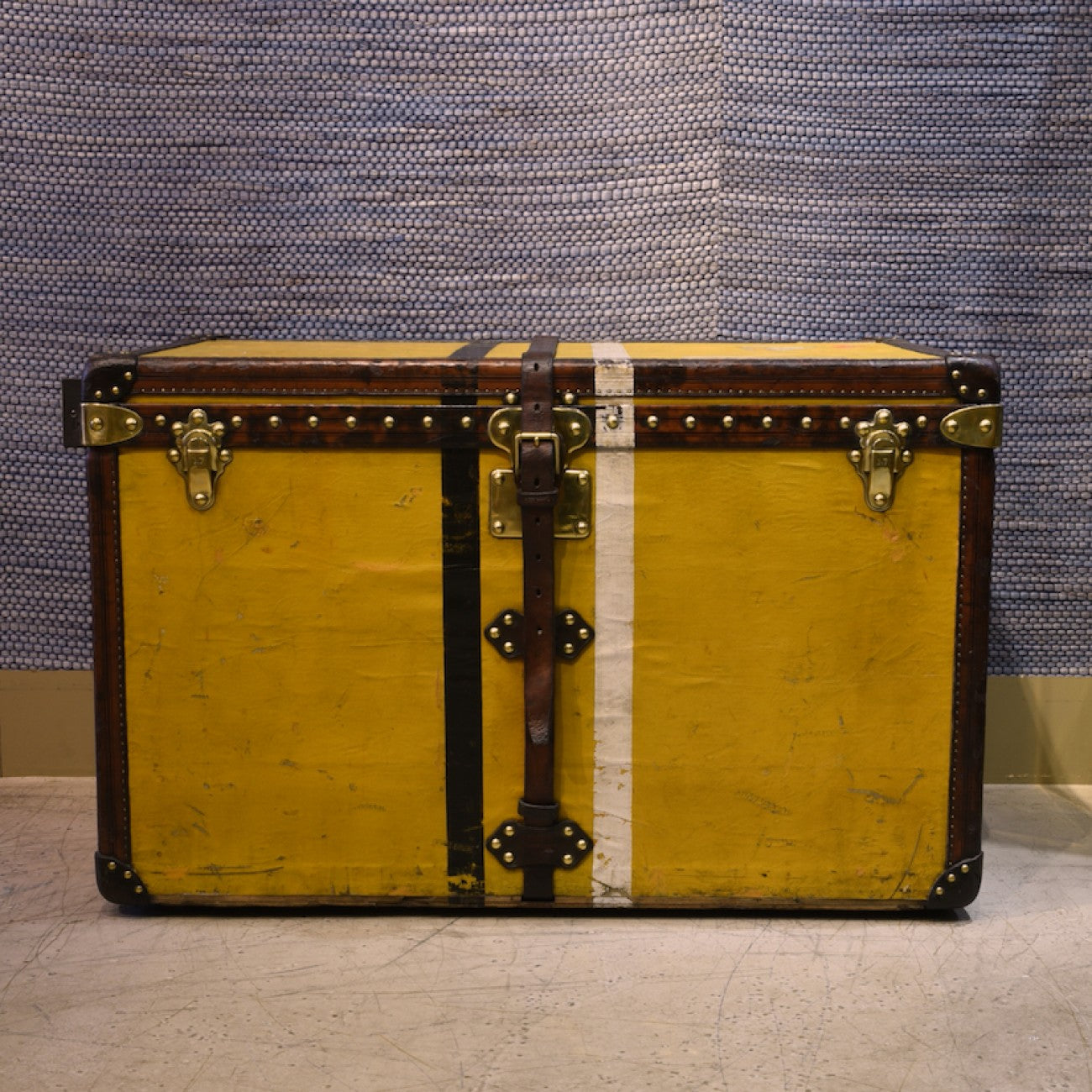 Yellow Louis Vuitton Steamer Trunk – Bentleys London