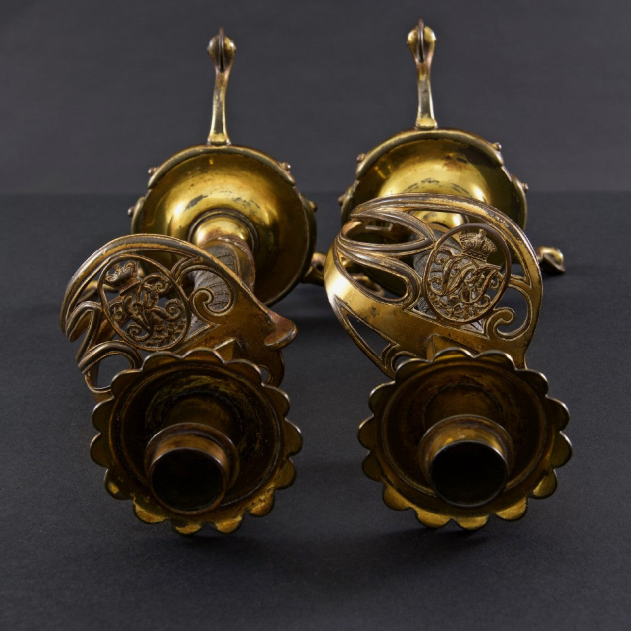 Bentleys London | Shop Military | Pair of Sword Hilt Candlesticks