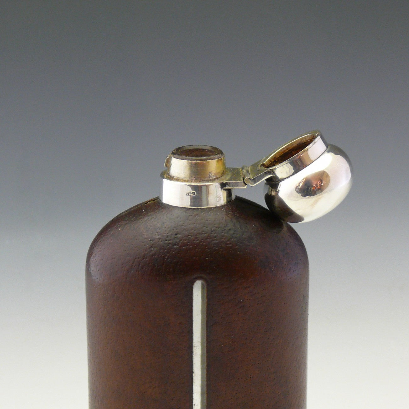 Leather Covered Large Flask – Bentleys London