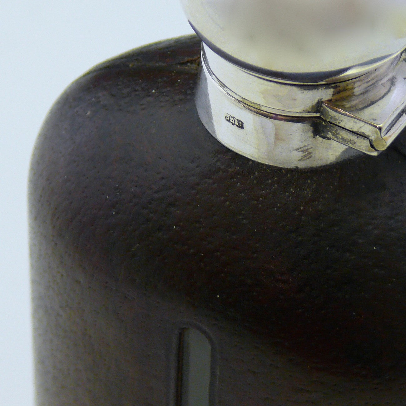Leather Covered Large Flask – Bentleys London