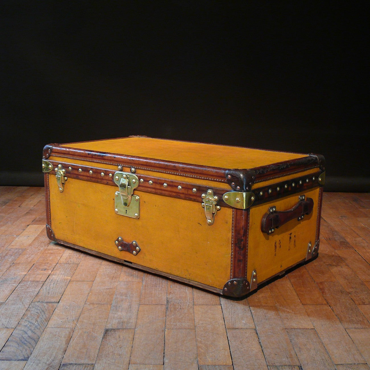 Louis Vuitton Orange Cabin Trunk – Bentleys London