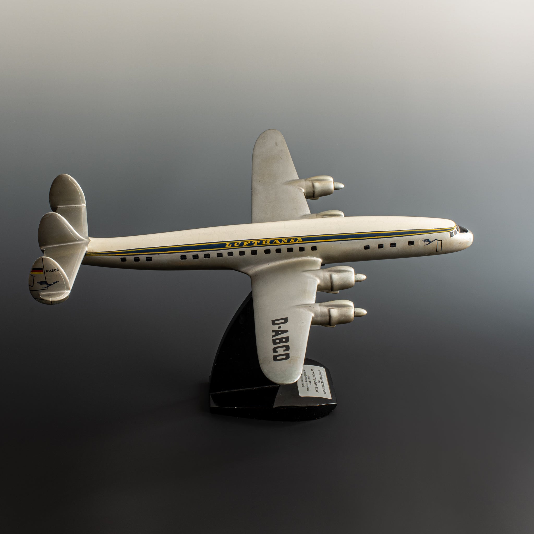 Early Lufthansa Lockheed Super Constellation Model – Bentleys London