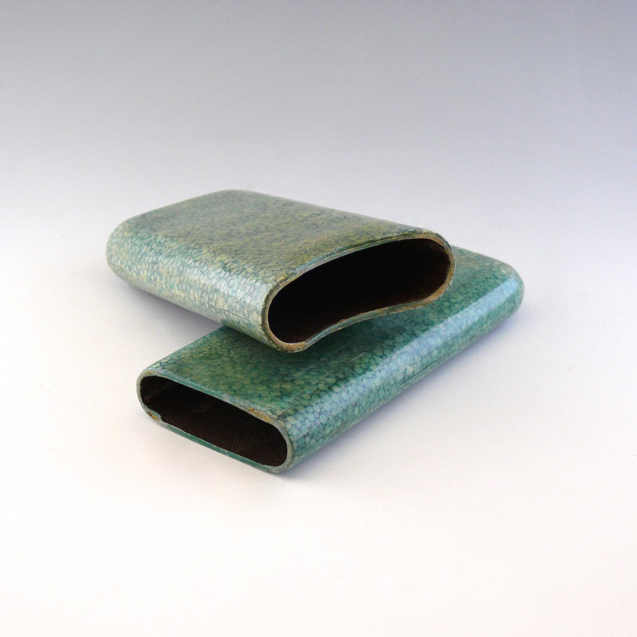 Green Shagreen Cigar Case – Bentleys London