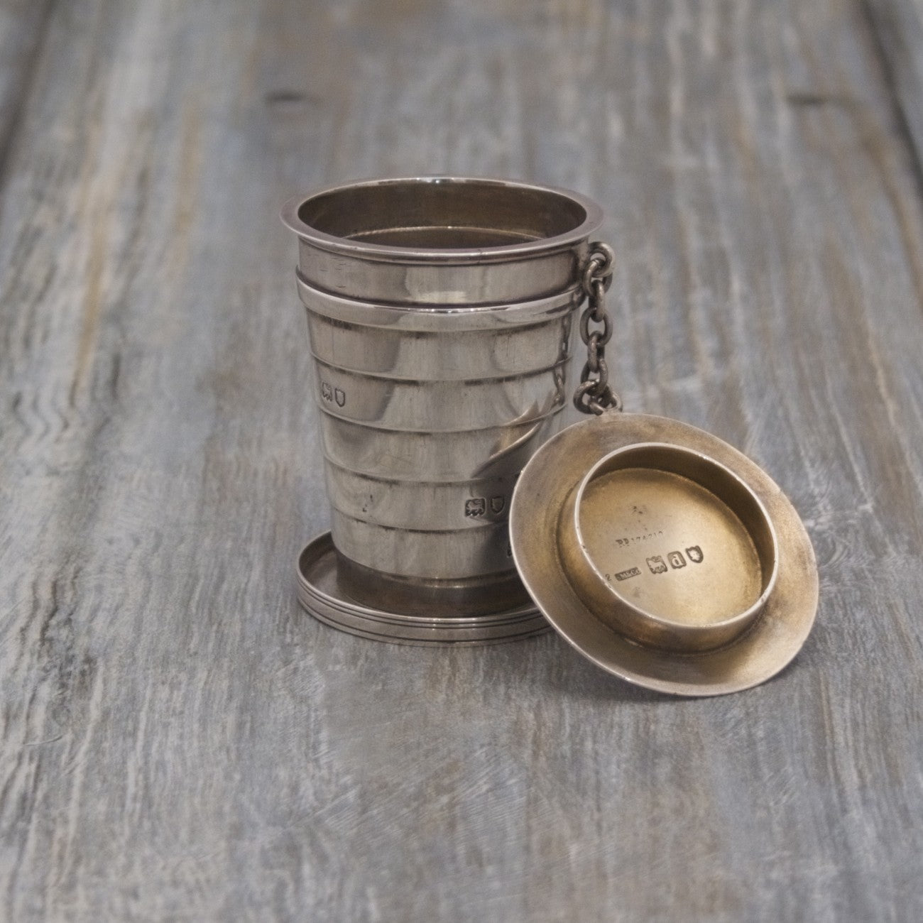 Fine Silver Collapsible Cup – Bentleys London