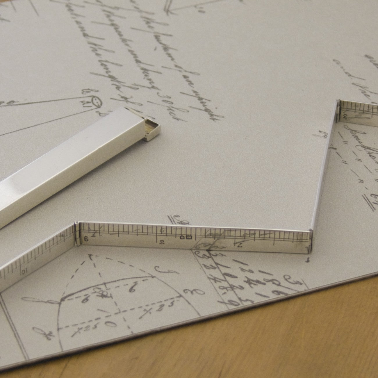 Silver Folding Ruler – Bentleys London
