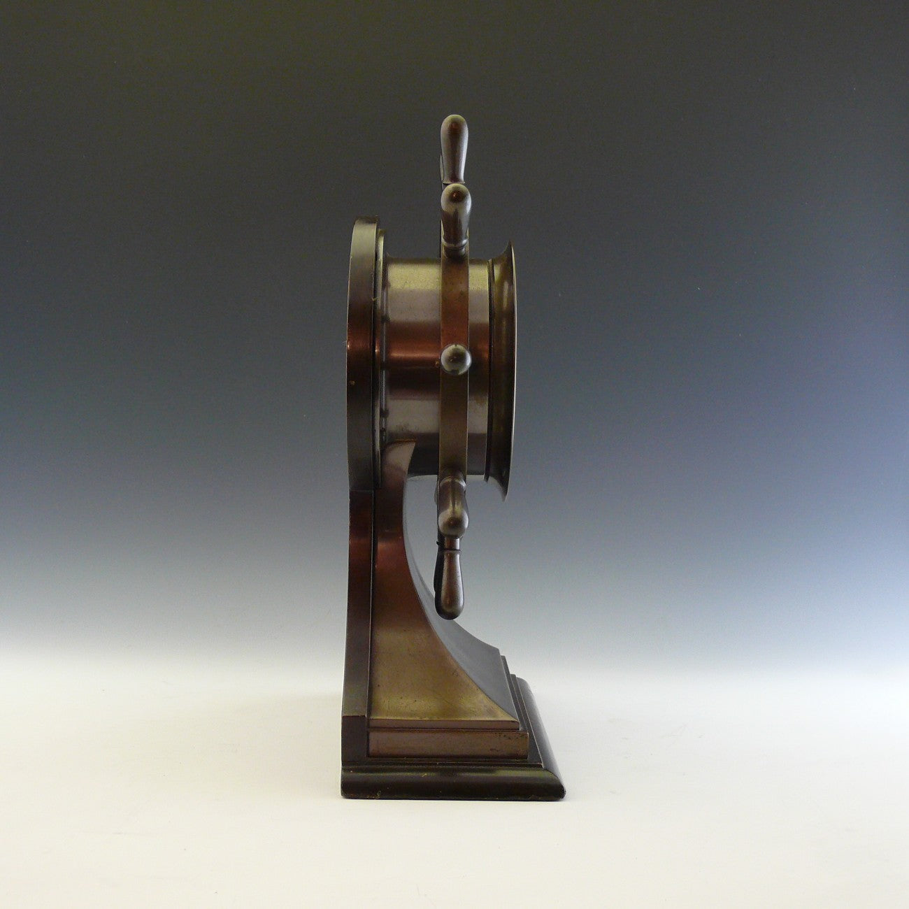 Bronze Ships Wheel Clock – Bentleys London